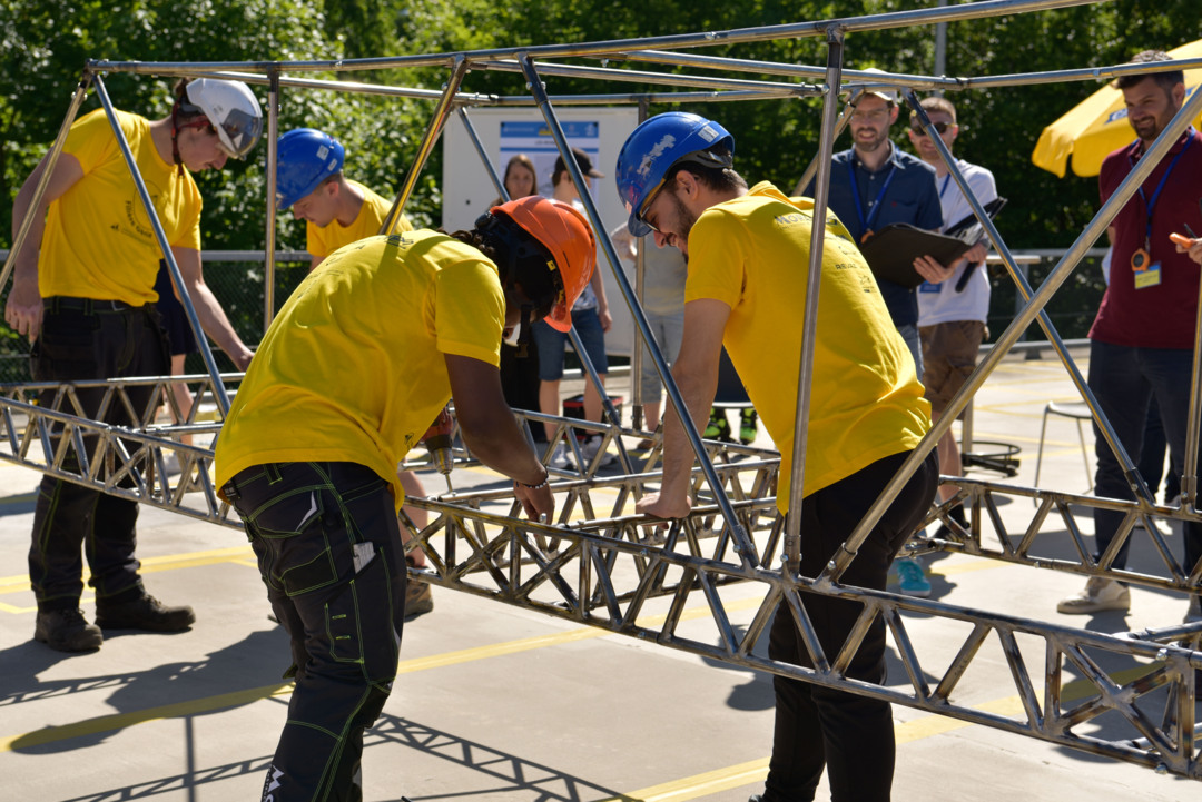 Student Steel Bridge Competition à Fribourg