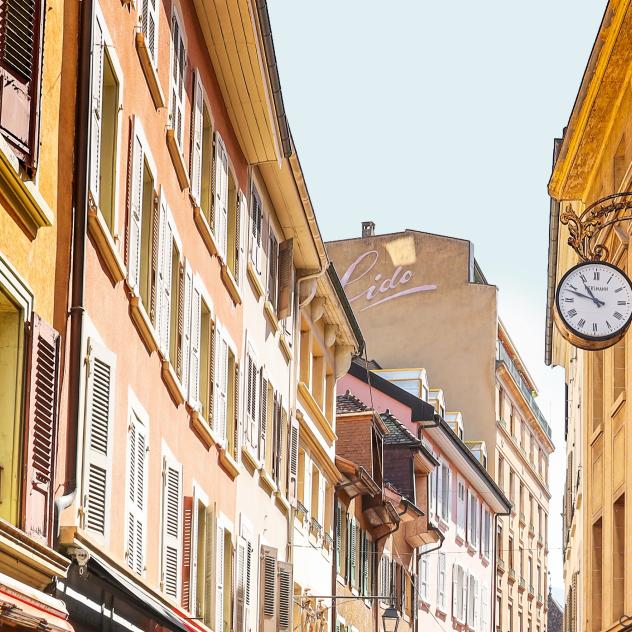 Die Altstadt von Vevey - Montreux Riviera