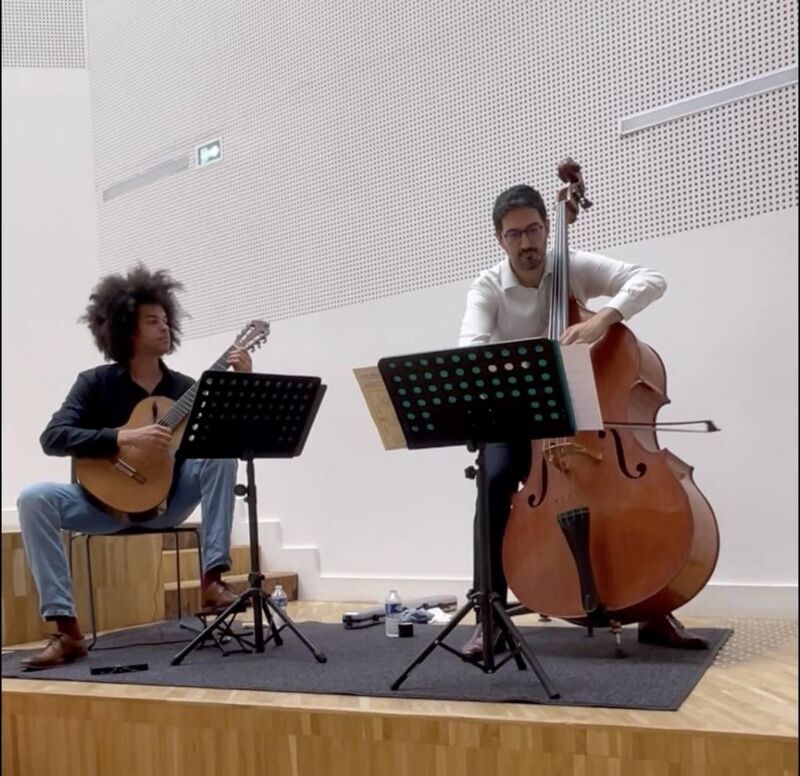 Duo Dekacorde - Guitar / double bass - Montreux Riviera