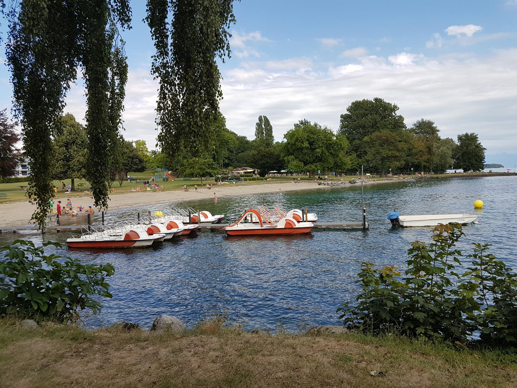 Strände & Schwimmbäder - Genferseegebiet (Schweiz)