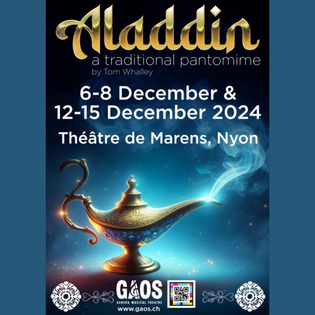 " Aladdin a traditional pantomime " de Tom Whalley | La Côte - Tourismus