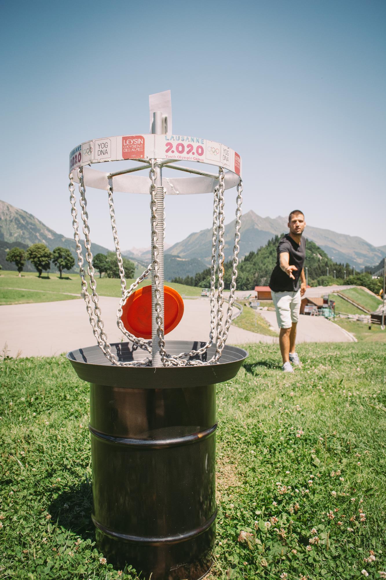 Disc Golf in Leysin