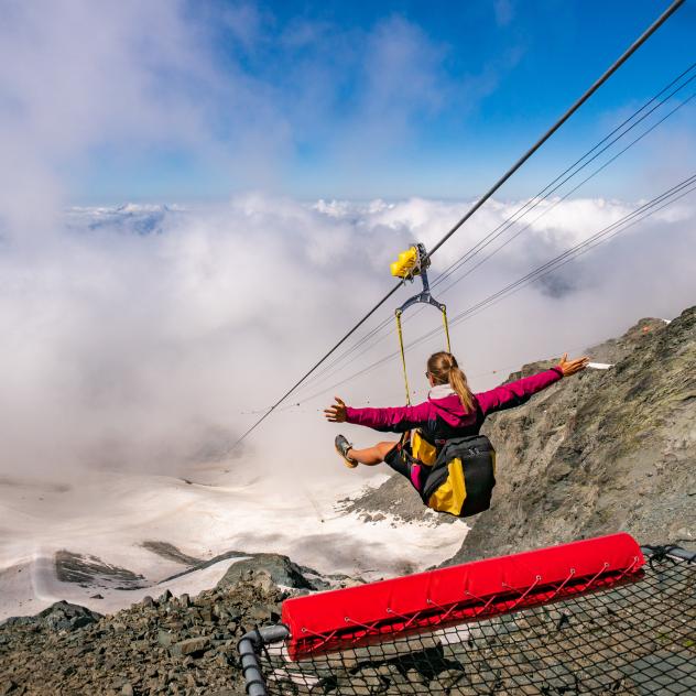 The Mont-Fort Zipline | Nendaz Switzerland