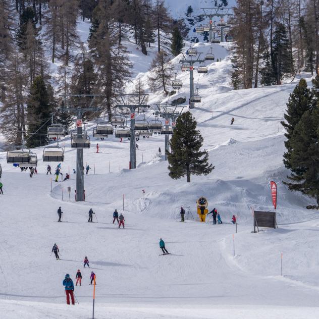 The Tortin ski slope | Veysonnaz Switzerland
