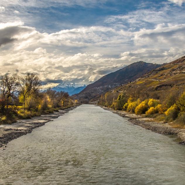 Berges du Rhône | Sierre Tourisme - Valais Switzerland