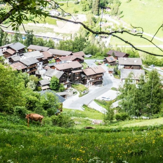 Grimentz - Mayoux über den Grand Bisse Nr. 2 | Val d’Anniviers ...