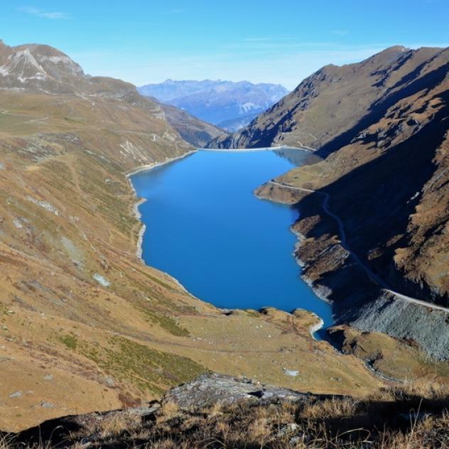 Grimentz/Barrage de Moiry - Haut tour du lac par le Chemin 2500 n°13 ...