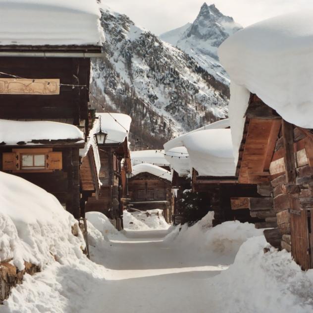 Zinal: stroller route / crossing of the old village | Val d’Anniviers ...